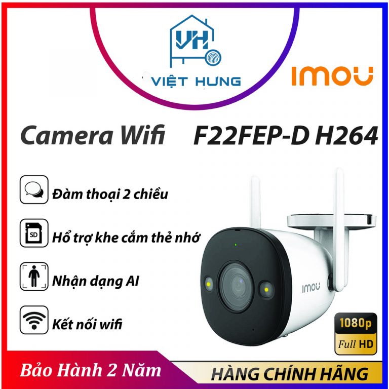 Camera Wifi ngoài trời IMOU F22FEP - Việt Hưng Smarthome